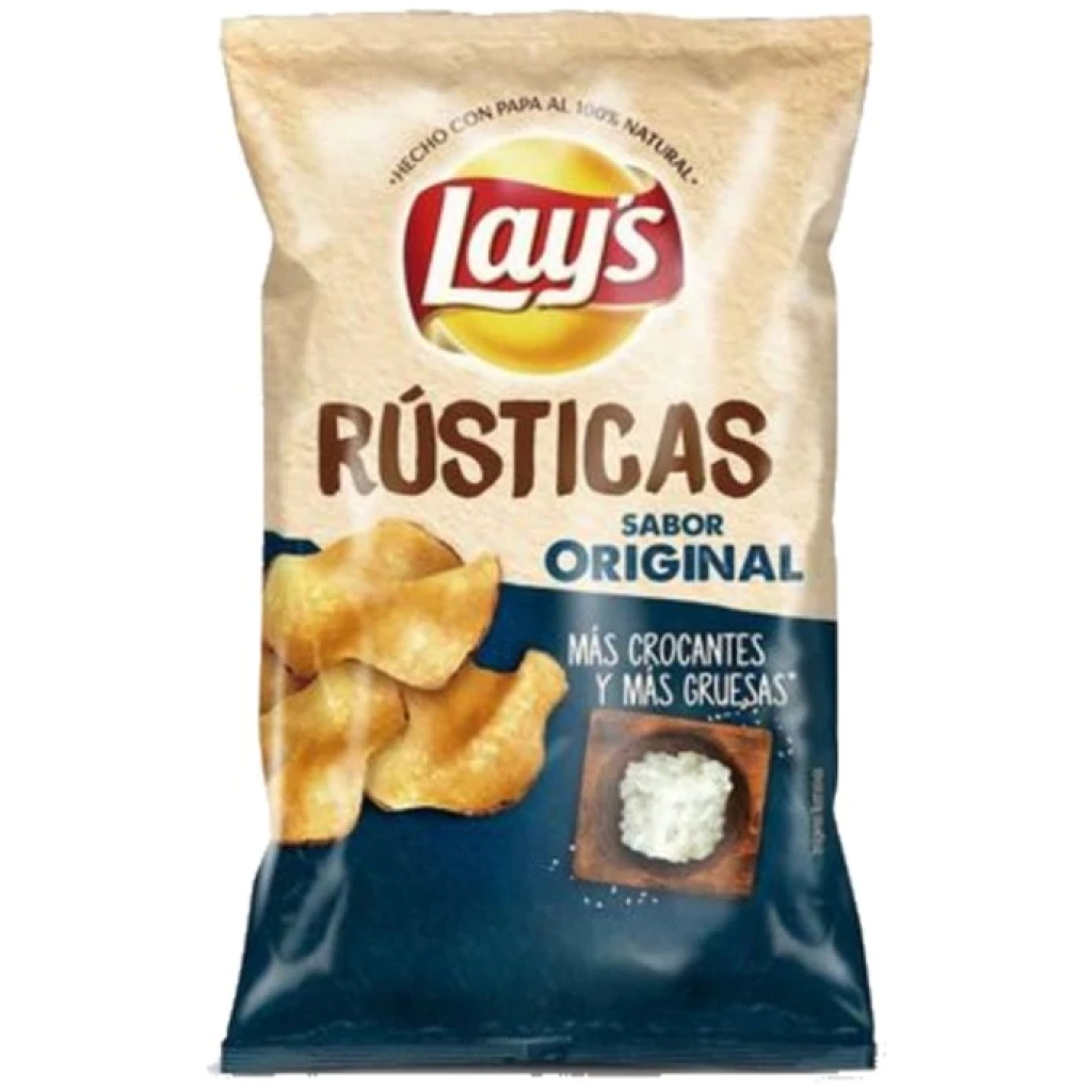 LAYS RUSTICAS ORIGINAL 105 GR – Provision Bella Vista