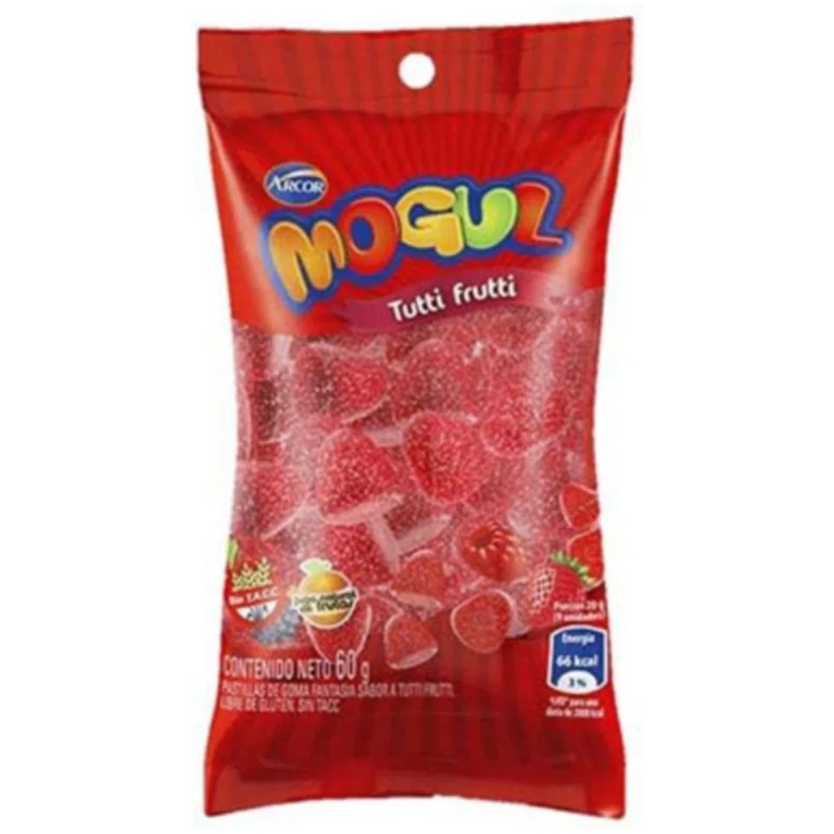 GOMITAS MOGUL TUTTI FRUTTI 50 GR