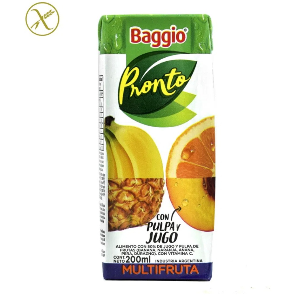 JUGO BAGGIO LIGHT MULTIFRUTA 200 ML – Provision Bella Vista