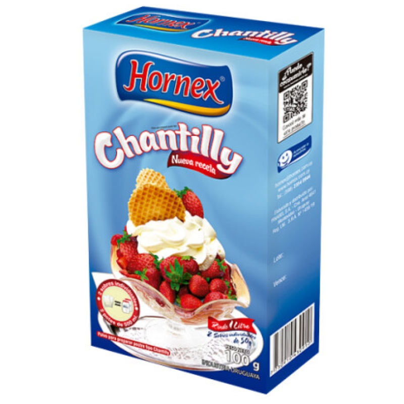 CHANTILLY HORNEX 100 GR – Provision Bella Vista
