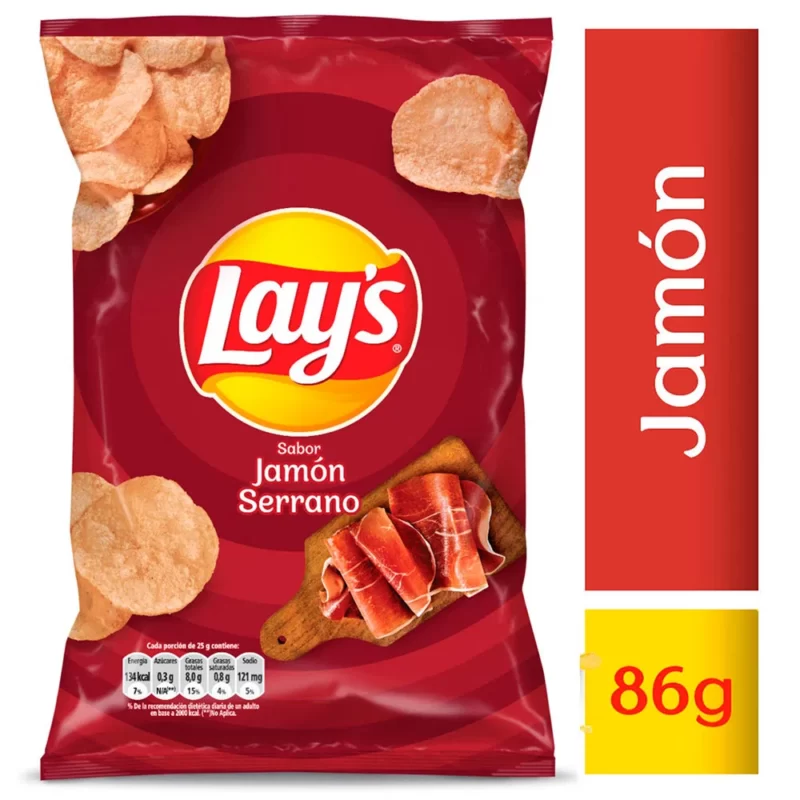 LAYS JAMON SERRANO 85 GR – Provision Bella Vista