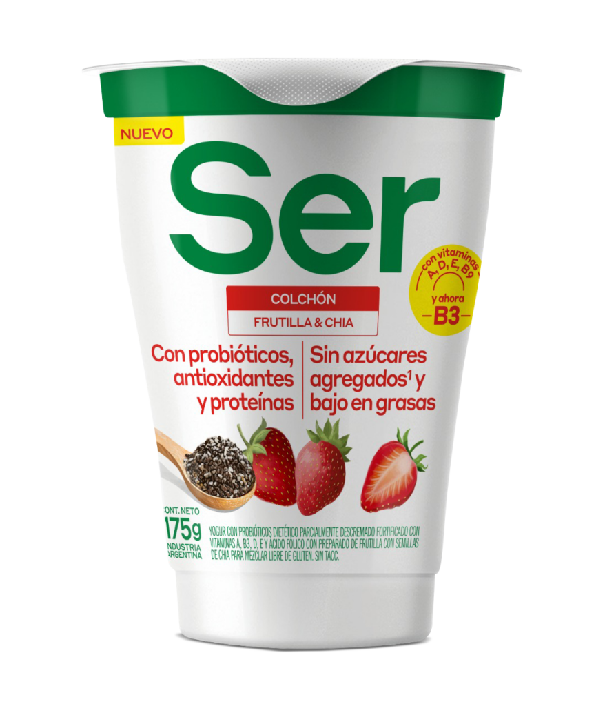 YOGUR SER COLCHON DE FRUTILLA Y CHIA – Provision Bella Vista