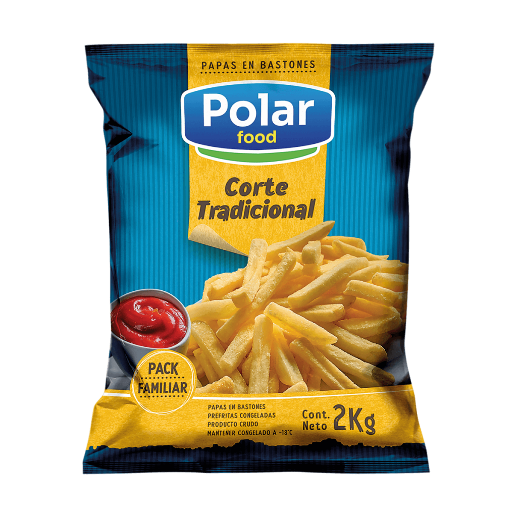 PAPAS PARA FREIR CORTE TRADICIONAL POLAR 2 KG